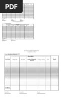 Daily Waste Monitoring Form | PDF | Waste | Determinants Of Health
