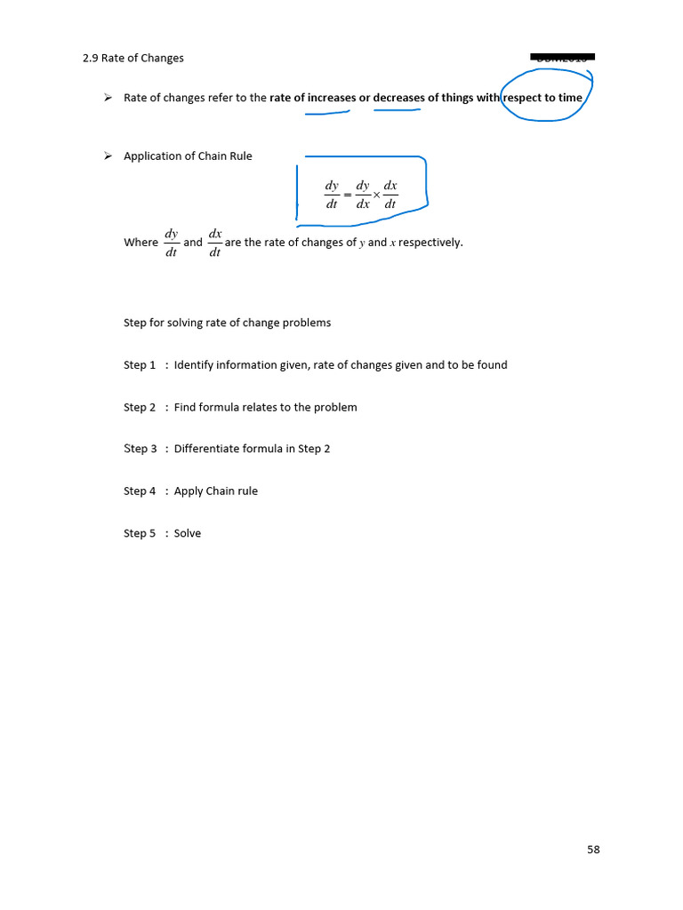 Calculus: Rate of Change Guide | PDF | Sphere | Area