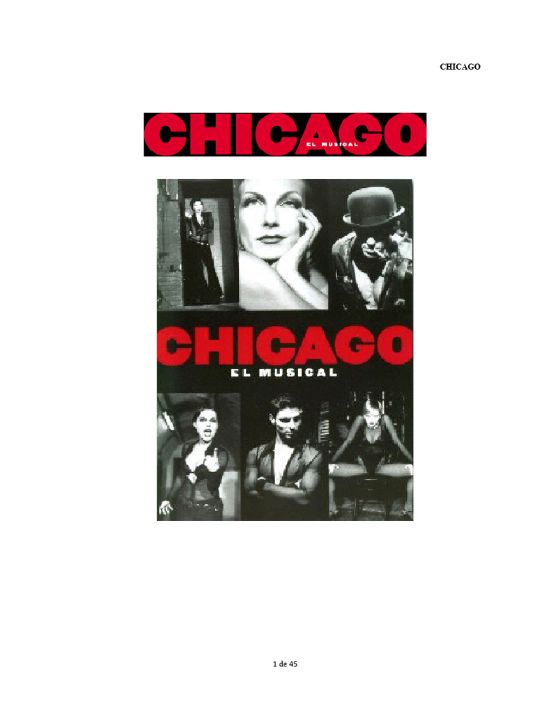 Open 543165277 Libreto Chicago Musical | PDF