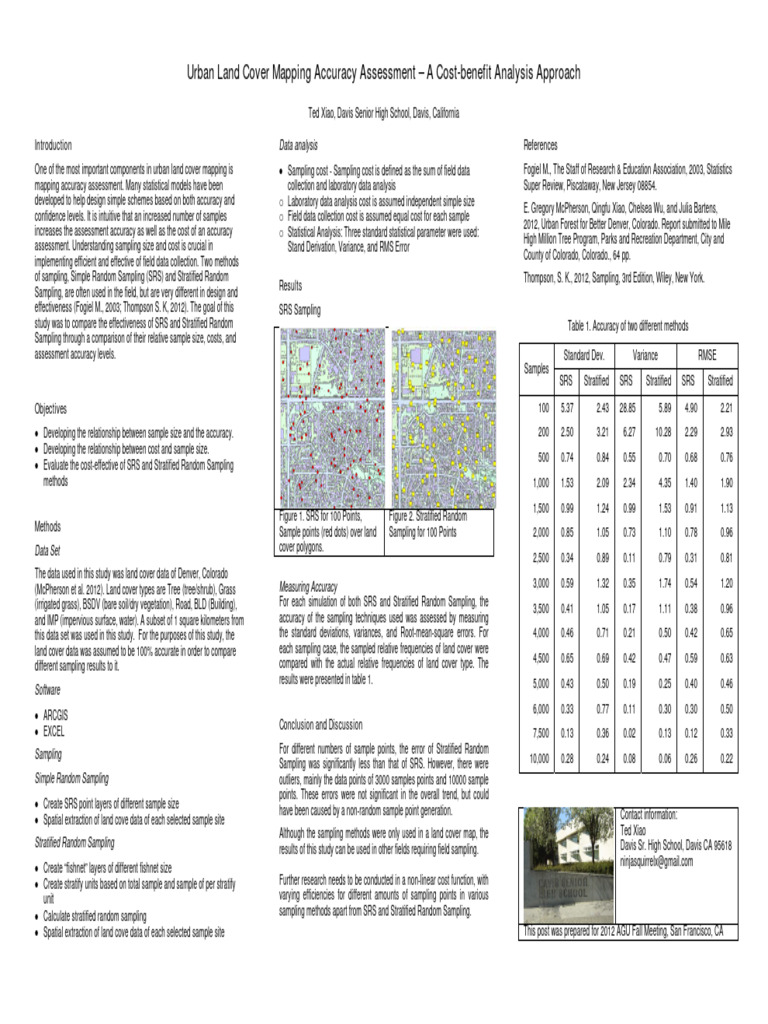 Cost Benefit Analysis - LULA | PDF | Sampling (Statistics) | Stratified ...