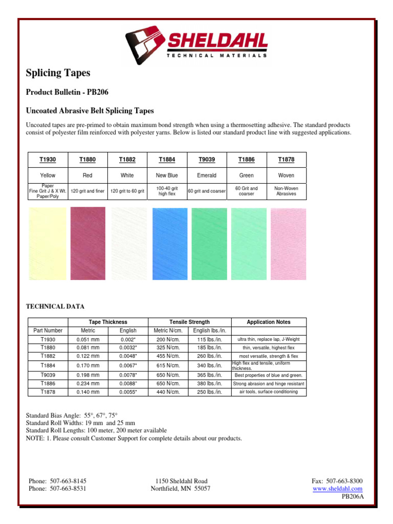 pb206c | PDF | Adhesive | Abrasive
