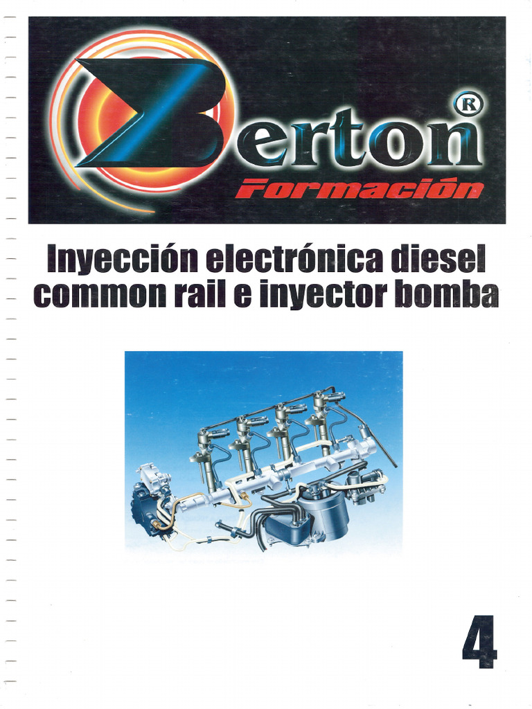 Inyección Eléctronica Diésel, Common Rail e Inyector-bomba-Libro 4 | PDF