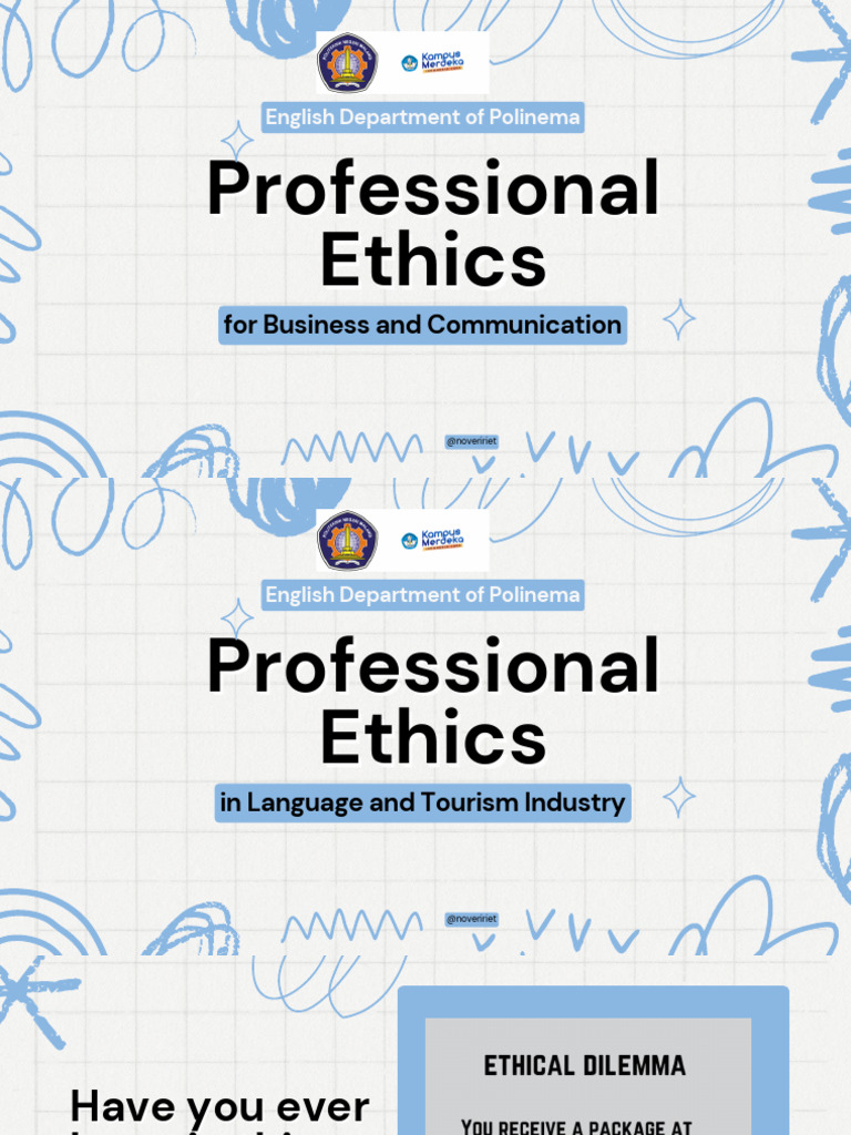 Professional Ethics Handout On Managing Ethical Dilemma | PDF | Advertising | Marketing