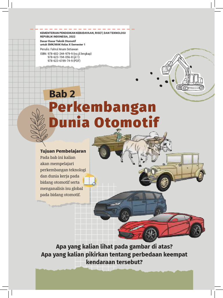 Perkembangan Teknologi Otomotif | PDF