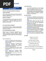 National University: Vision | PDF | Wellness