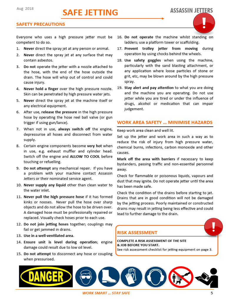 Jetting Manual HPJ2 | PDF | Pump | Tap (Valve)