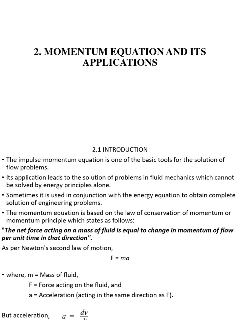 Lecture 3 Notes | PDF | Force | Momentum