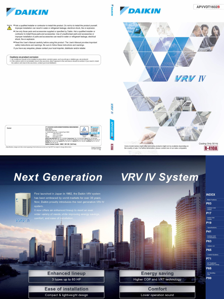 VRV Iv Apvvdt1602 | PDF