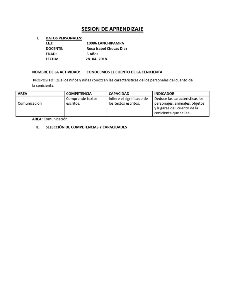 Sesion de Aprension | PDF