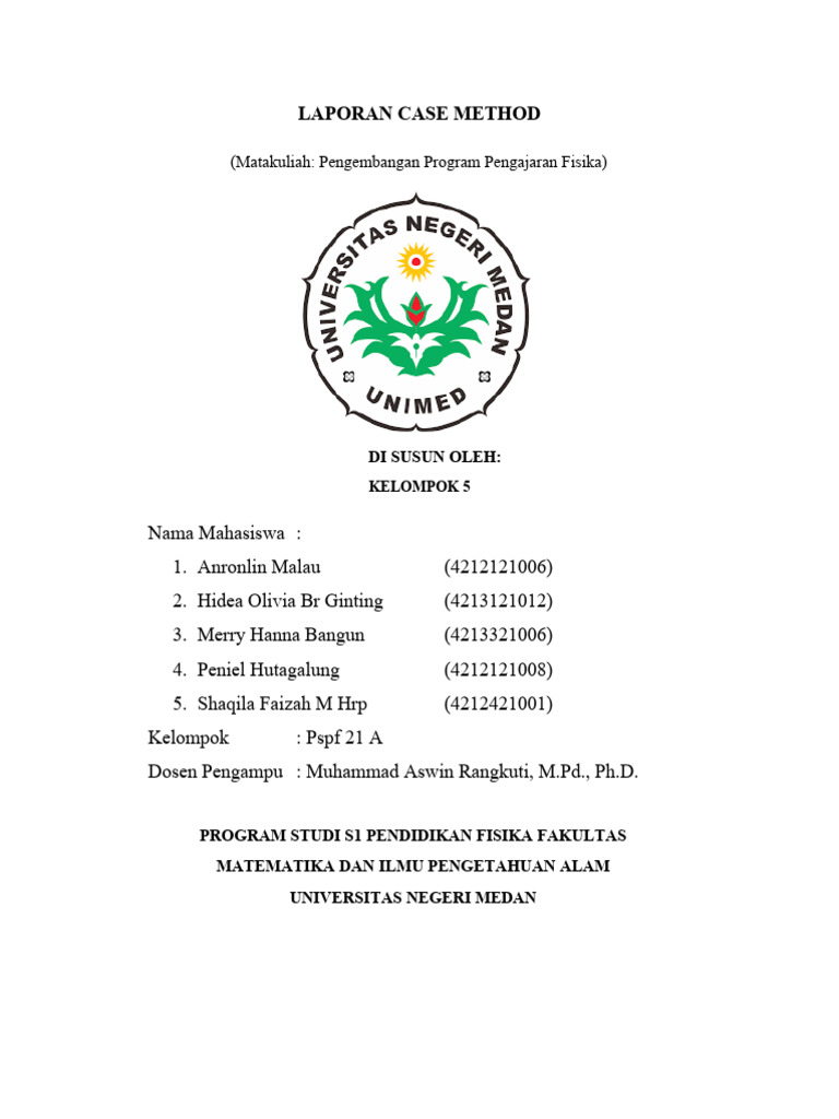 Laporan Case Method | PDF