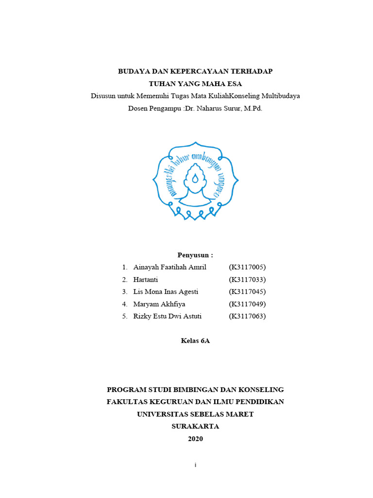 Makalah Budaya Dan Kepercayaan Terhadap Tuhan YME | PDF