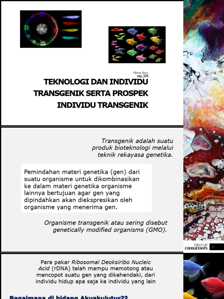 Teknologi Transgenik pada Ikan | PDF