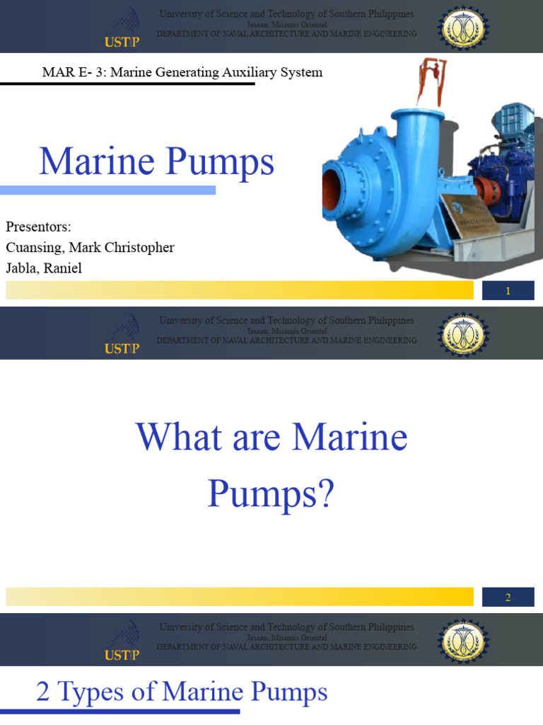 Group 1 | Download Free PDF | Pump | Marine Propulsion