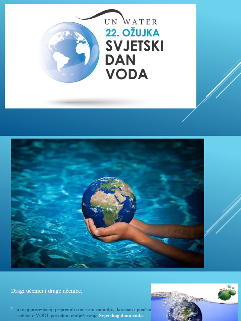 Zajednička Tema - Svjetski Dan Voda | PDF