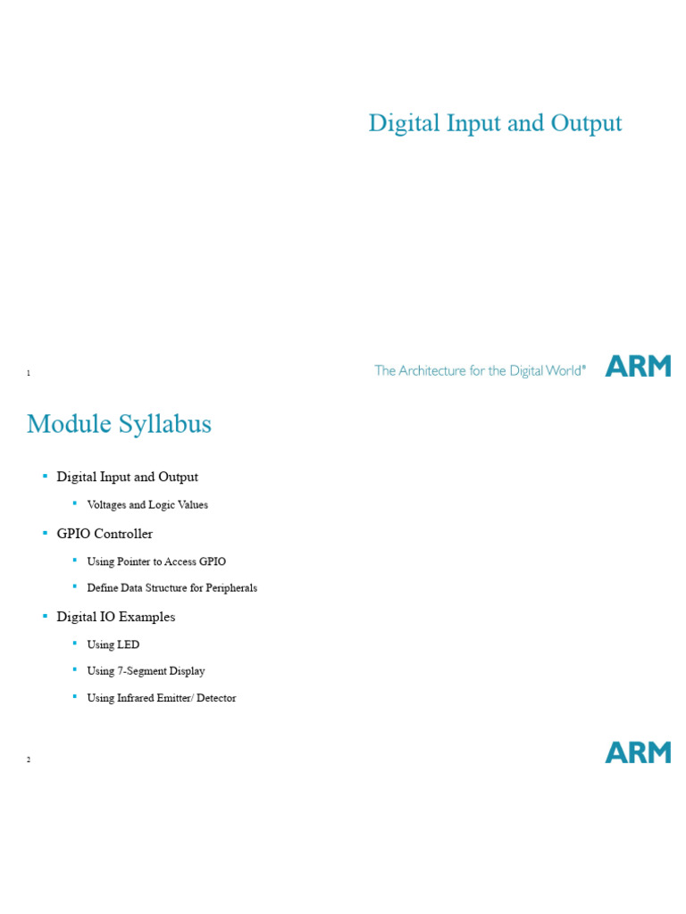 Enhanced_Digital Input and Output | PDF | Logic Gate | Computer Engineering