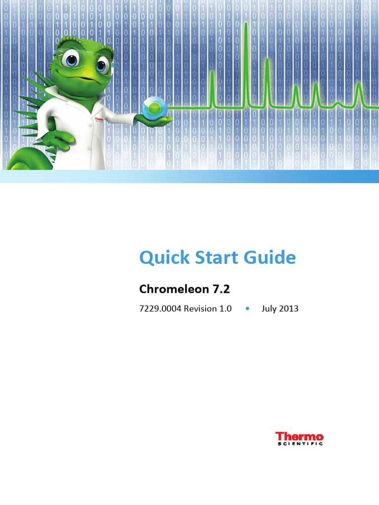 Chromeleon 7 - 2 Quick Start Guide | PDF | Computing | Software