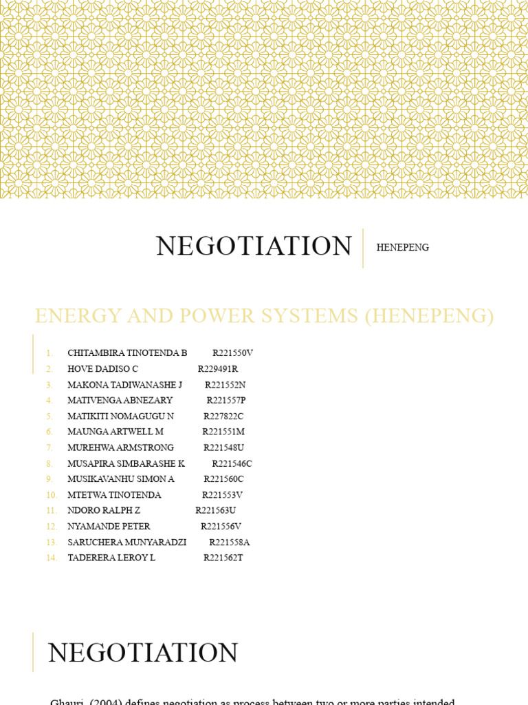 Negotiation Techniques & Styles | PDF | Negotiation | Cognition