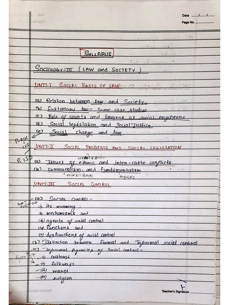 Sociology Notes Part 1 | PDF