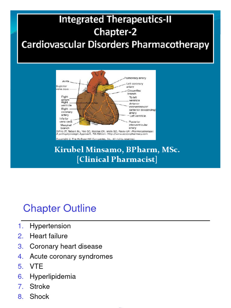 Chapter 2 Cardiovascular | PDF | Blood Pressure | Heart Failure