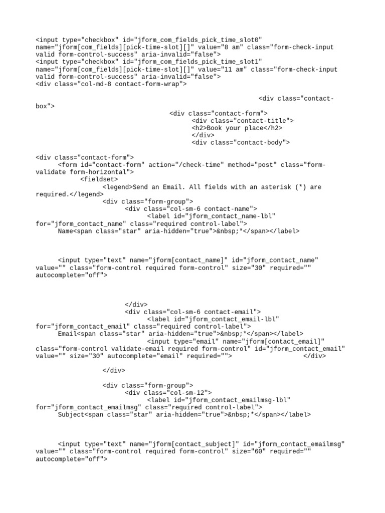 Html Form Pdf Internet World Wide Web