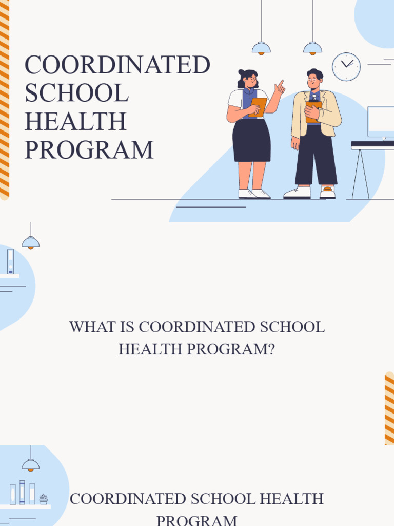 Coordinated School Health Program | PDF | Nursing | Health Care
