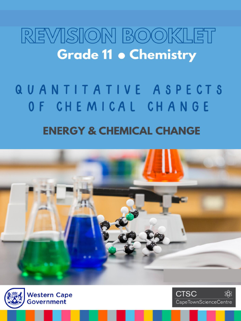 Energy and Chemical Change - Grade 11 | PDF | Chemistry | Enthalpy