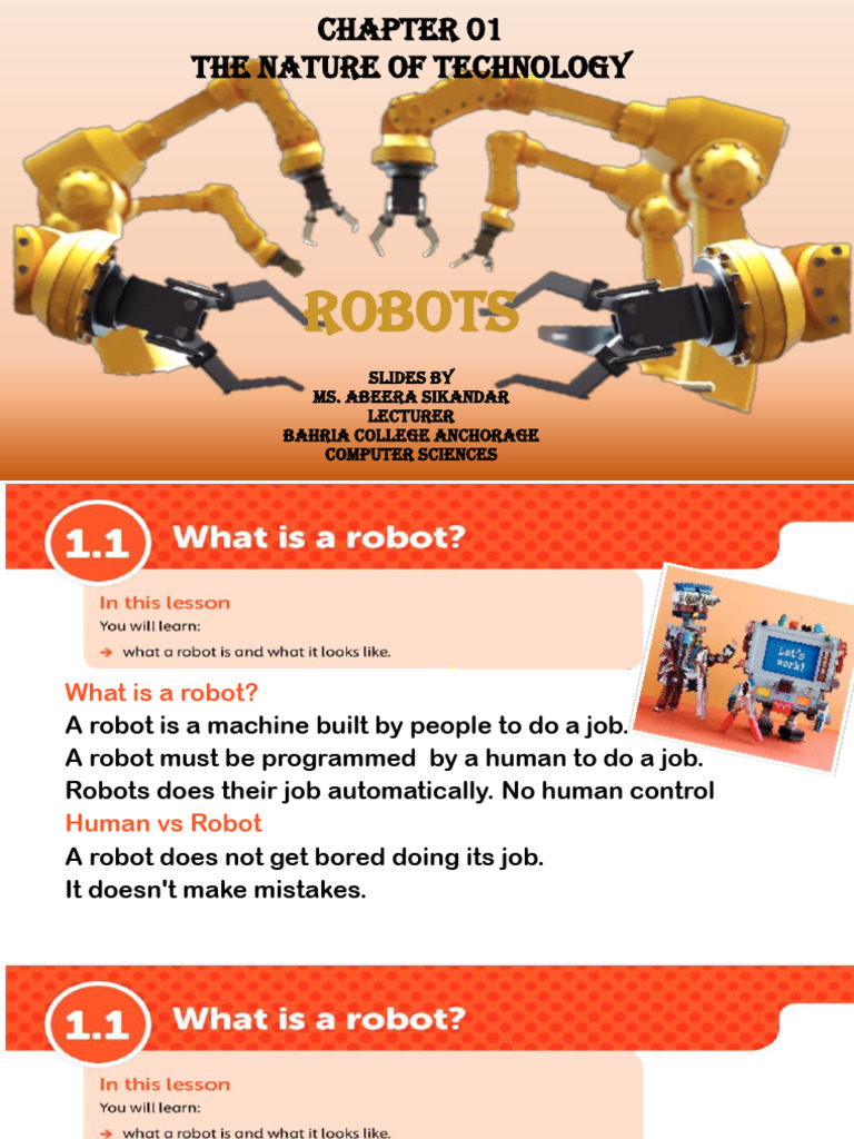 Robots | PDF | Robot | Robotics