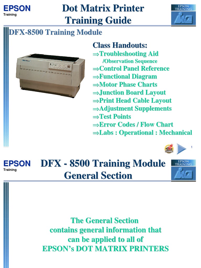 DFX 8500 Trnmod | PDF | Troubleshooting | Printer (Computing)