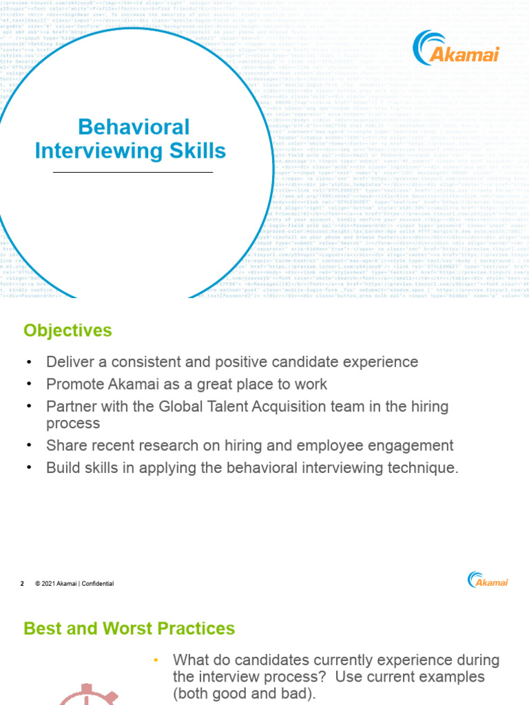 Behavioral Interviewing | PDF | Recruitment | Behavior