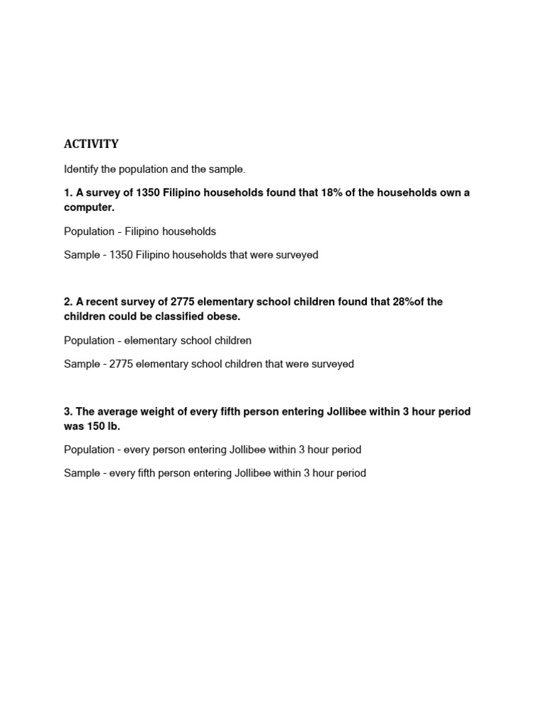 Sampling Distributions Pdf Variance Standard Deviation