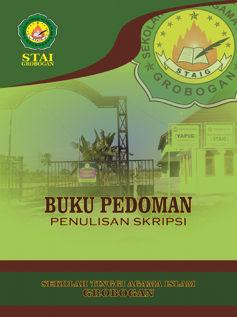 Pedoman Penulisan Skripsi Stai Grobogan | PDF | Karier & Perkembangan | Bisnis