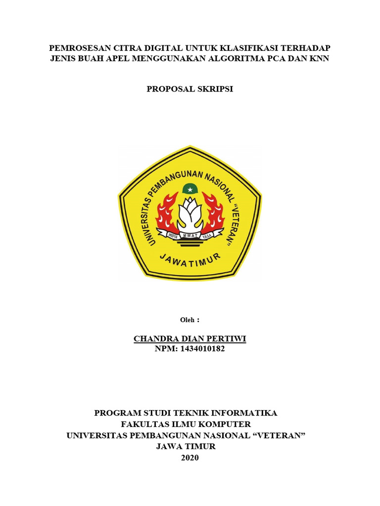 Proposal Skripsi | PDF