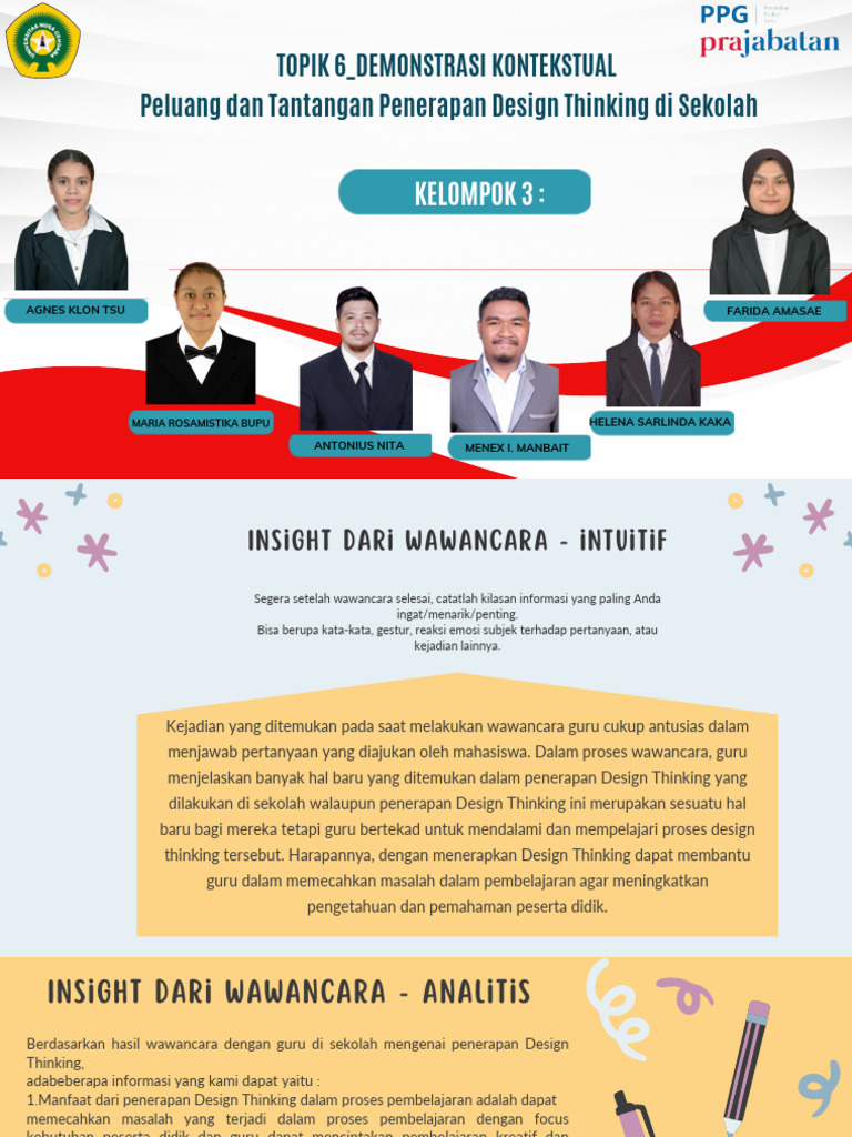 Design Thinking - T6 - Demonstrasi Kontekstual | PDF