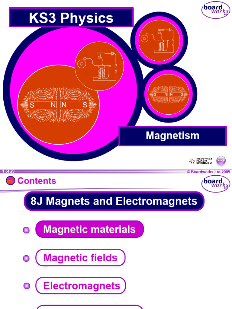 8J Magnets and Electromagnets | PDF | Magnet | Magnetism