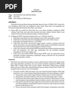 Formulir Permohonan Penghapusan NPWP | PDF