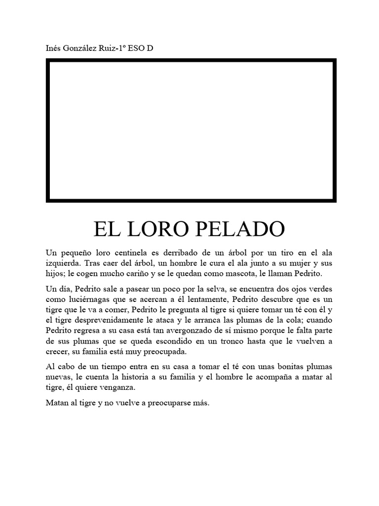 El loro pelado (2) | PDF