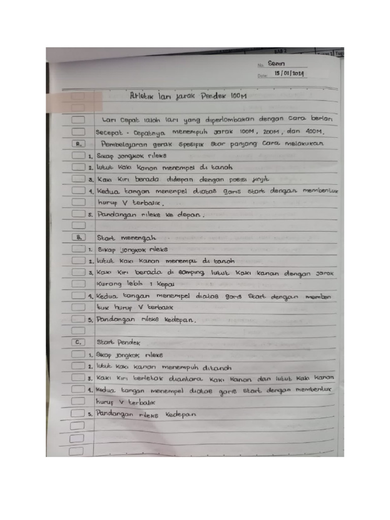 Perbedaan Lari dan Jalan serta Teknik Atletik | PDF