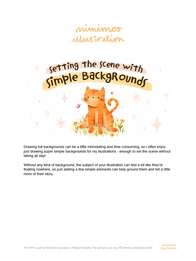 Setting The Scene With Super Simple Backgrounds | PDF | Career & Growth ...