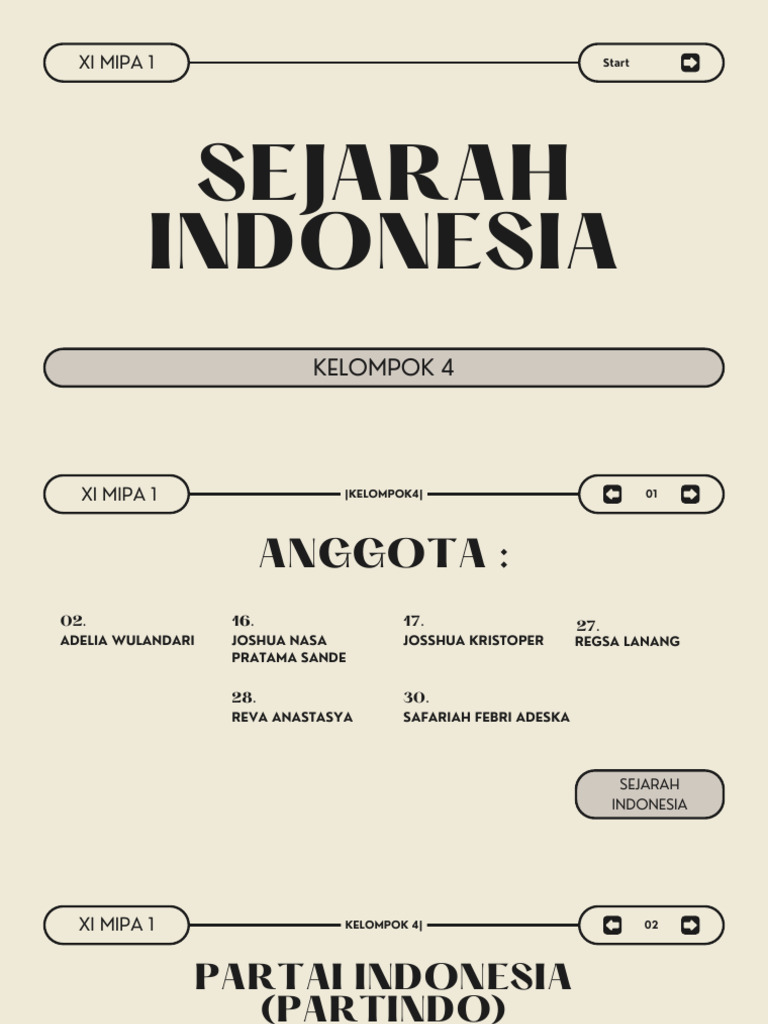 Sejarah Partai Indonesia dan PNI Baru | PDF