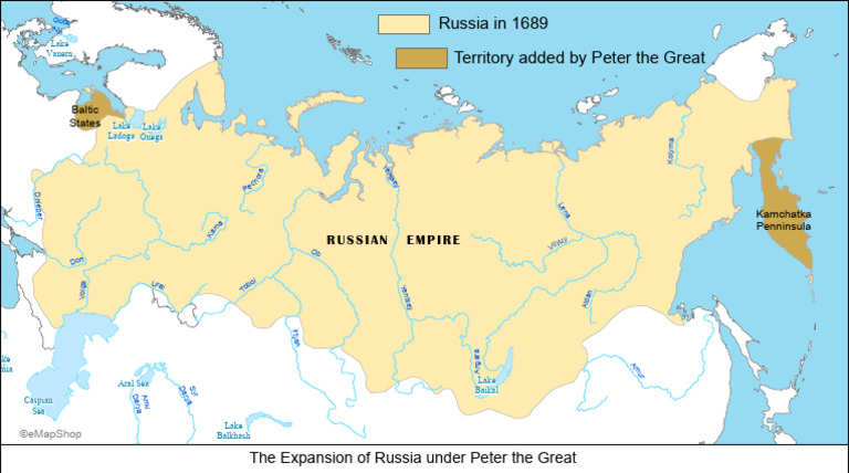 Expansion of Russia under Peter the Great | PDF