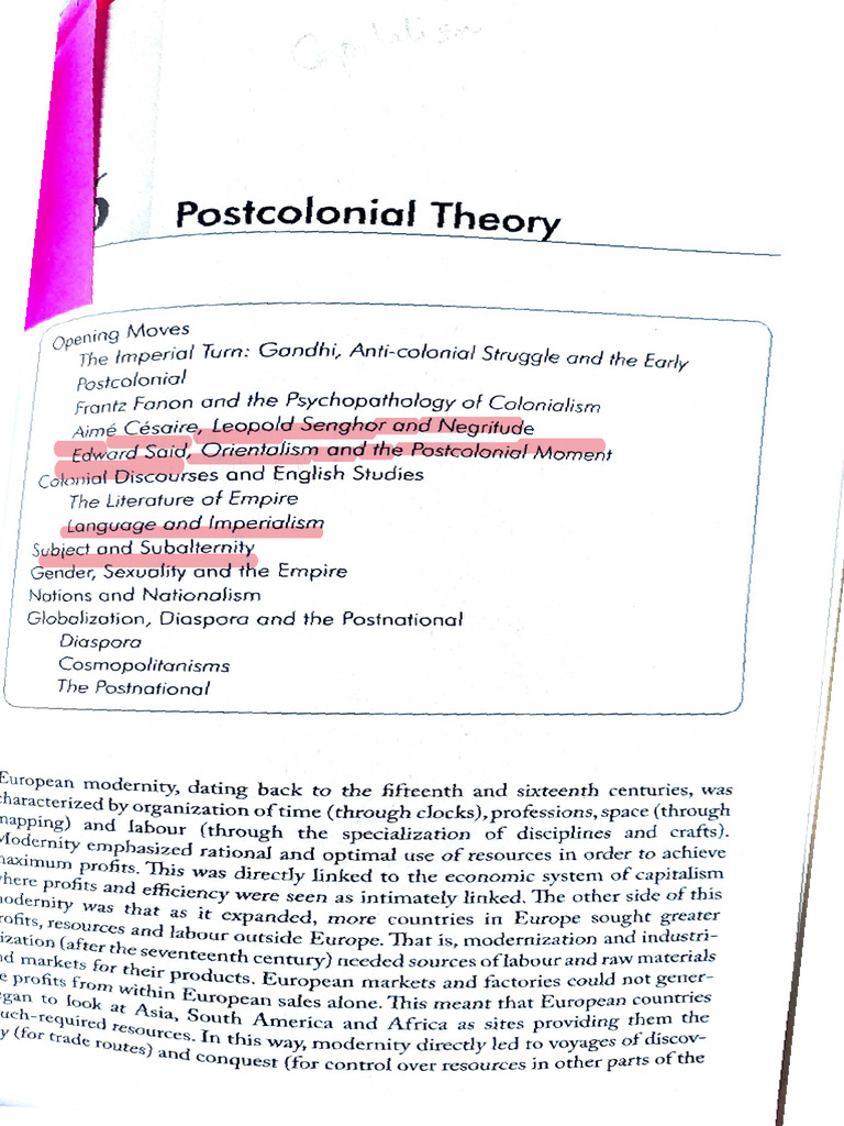 Pages From Postcolonial Theory | PDF | Postcolonialism | Liberal Arts ...