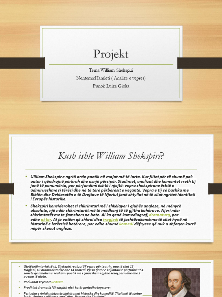 Projekti Letersi Punoi | PDF