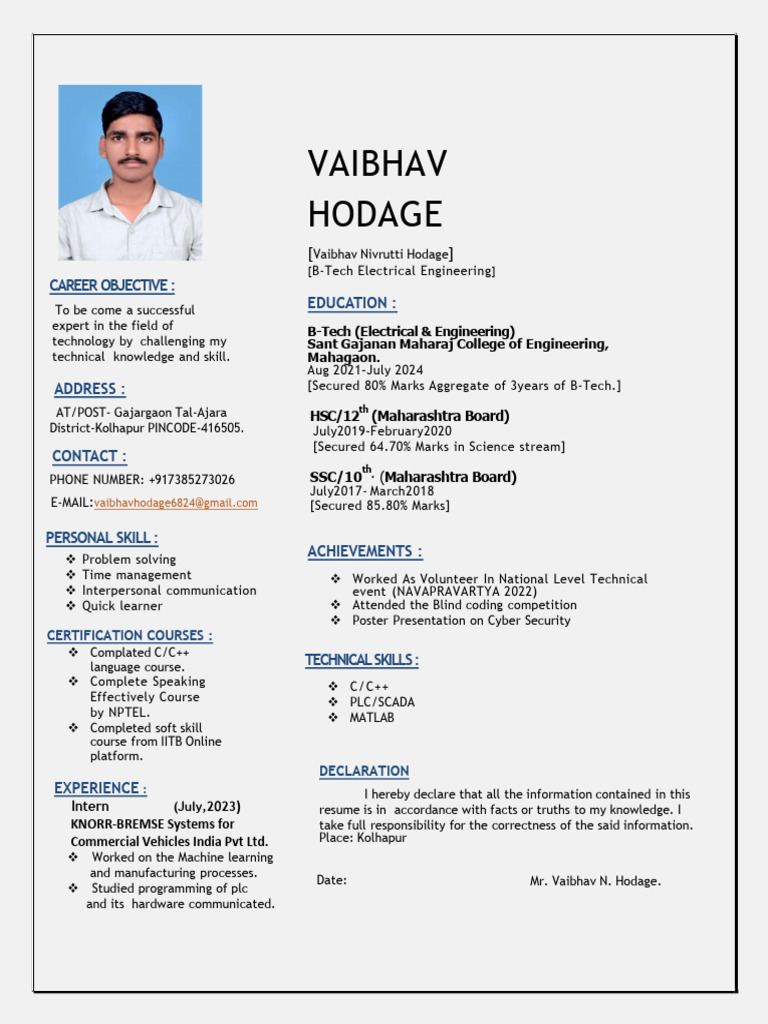 Update Resume | Download Free PDF | Learning | Cognition