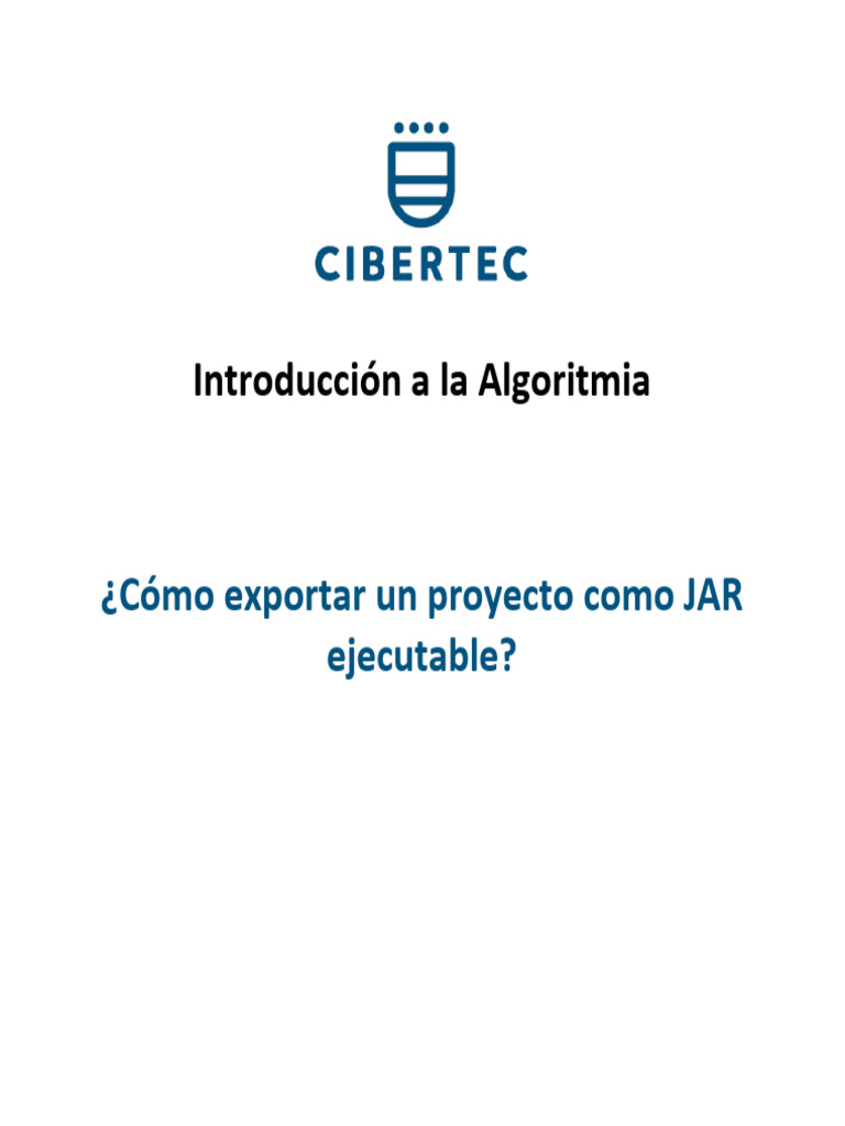 Exportar Proyecto Java en NetBeans | PDF | Informática