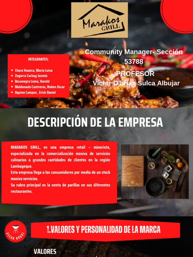 Tarea Manual de Identidad Digital MARAKOS GRILL | Descargar gratis PDF ...