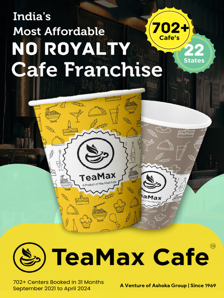 TeaMax Cafe Franchise Proposal | PDF | Milkshake | Franchising