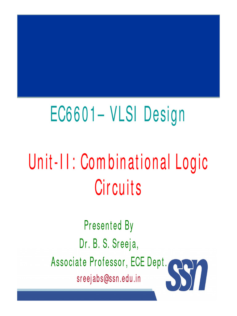 Combinational Logic Circuits Overview | PDF | Cmos | Logic Gate