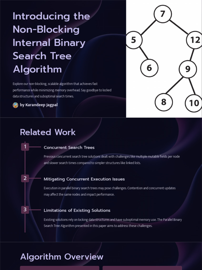 Introducing-the-Non-Blocking-Internal-Binary-Search-Tree-Algorithm ... Introducing-the-Non-Blocking-Internal-Binary-Search-Tree-Algorithm ...