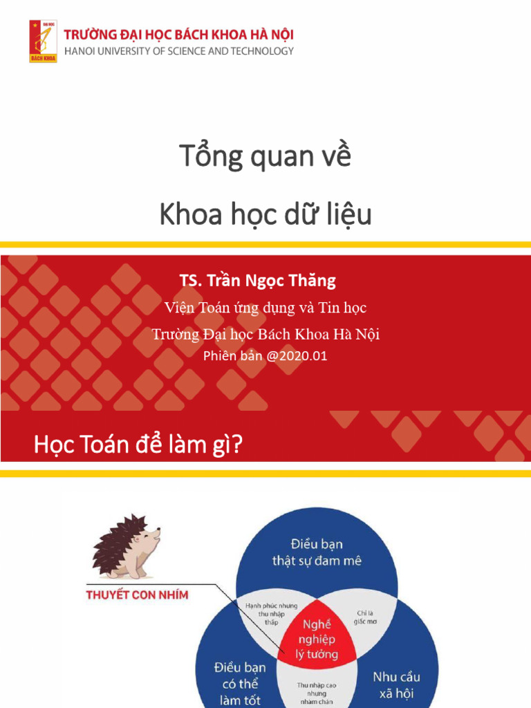 1 - Giới Thiệu Về KHDL - v1 | PDF