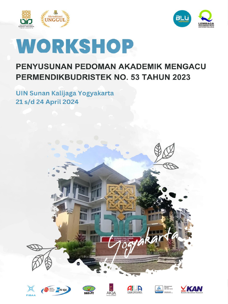 Booklet Penyusunan Pedoman Akademik (22-23 April 2024) | PDF
